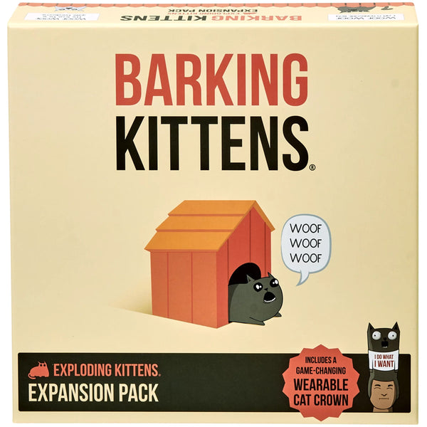 Exploding Kittens (Barking Kittens expansion) - Card Game – MJ ...